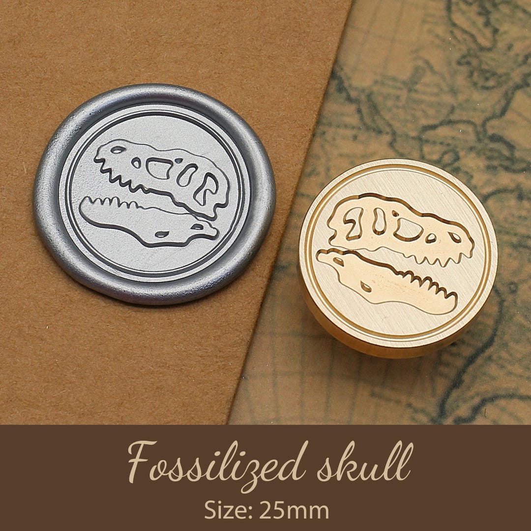 Wax Seal Stamps, Dinosaur Head Stamp, Dinosaur Wax Seals for Wedding ...