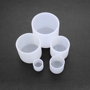 Cylinder Resin Molds, Cylinder Silicone Mold for Resin Clay Plaster ...