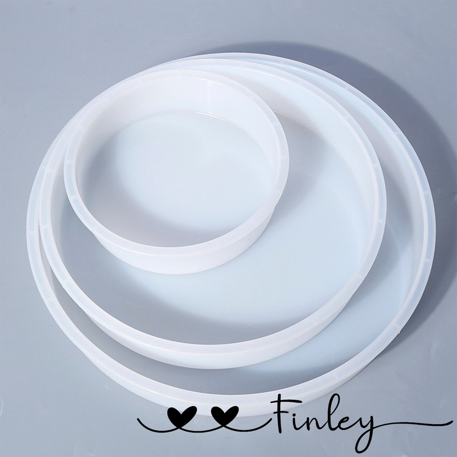 Large Round Resin Molds Reusable Rolling Tray Mold Jewelry - Etsy