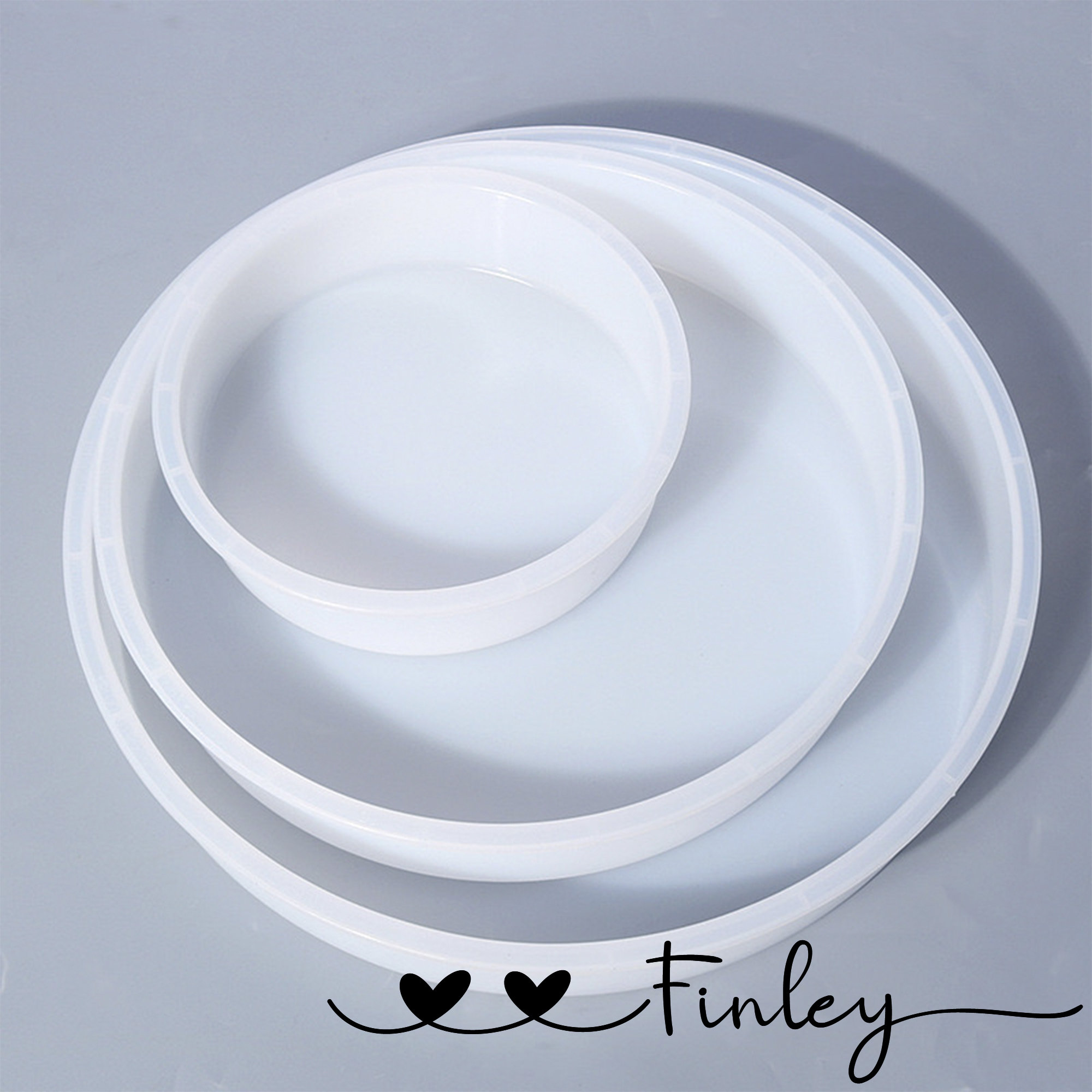 Round Silicone Mold - Etsy