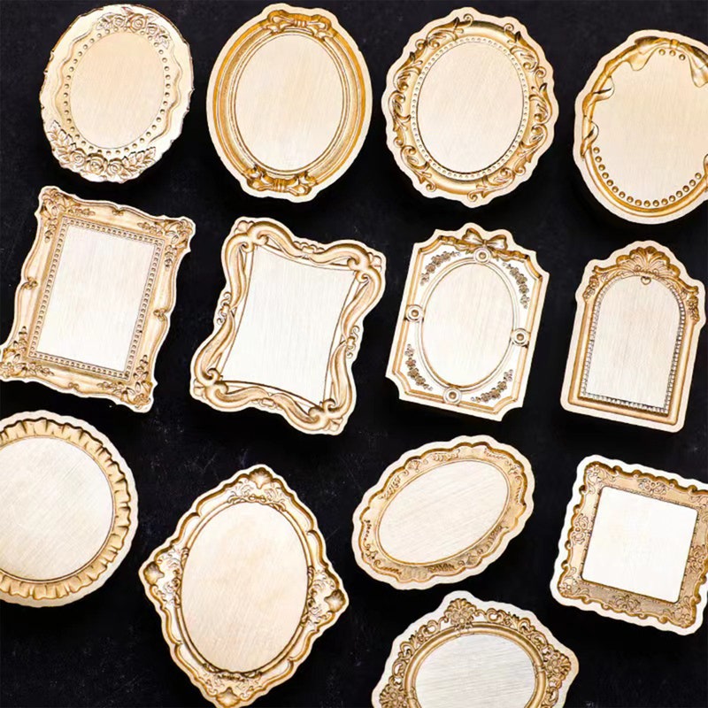 Wax Seal Frame Stickers - Etsy