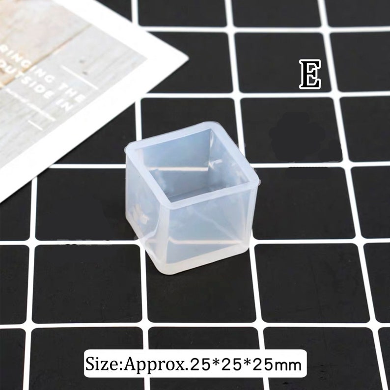 Cube Molds,cube Square Silicone Molds,square Clear Cube Silicone Mold ...