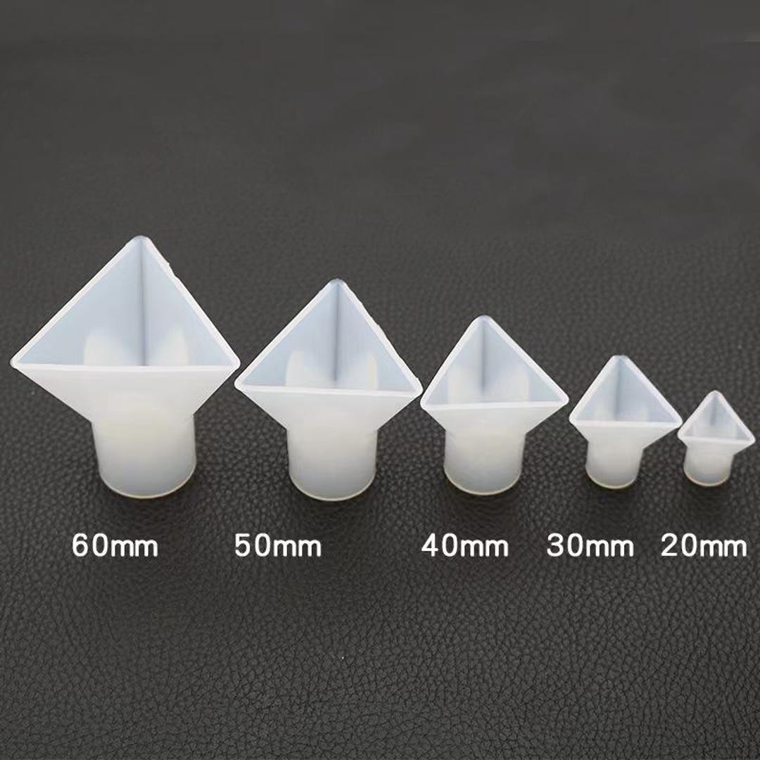 Triangular Pyramid Resin Molds, Trigonal Pyramid Silicone Mold for ...