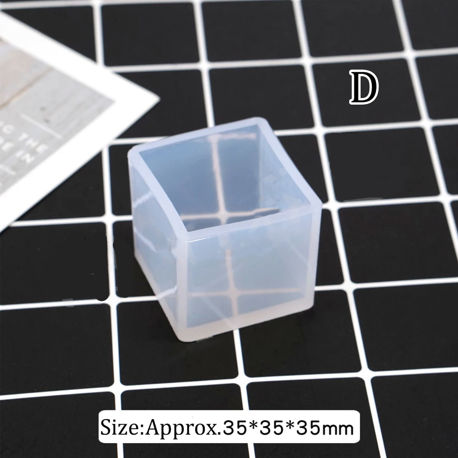 Cube Molds,cube Square Silicone Molds,square Clear Cube Silicone Mold ...