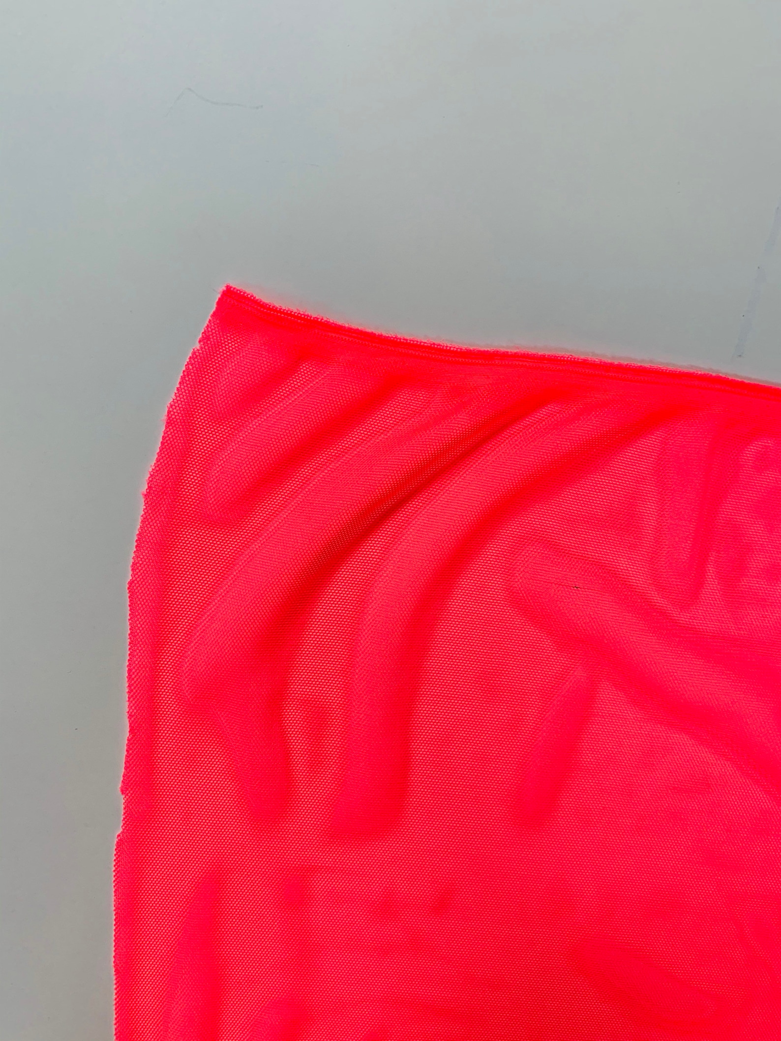 Neon Pink Mesh Fabric Neon Pink Sheer Mesh Fabric Stretchy | Etsy