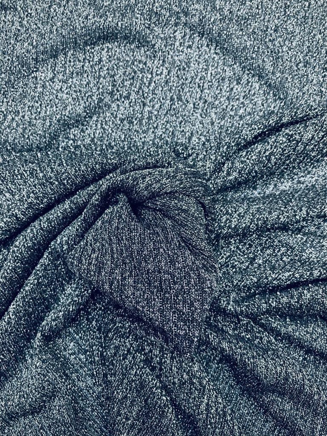 Ribbed Knit Fabric - Black Ribbed Knit Fabric - Etsy