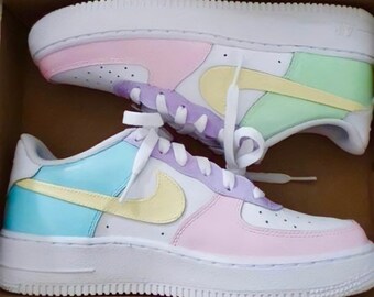 Pastel Air Force 1 | Etsy
