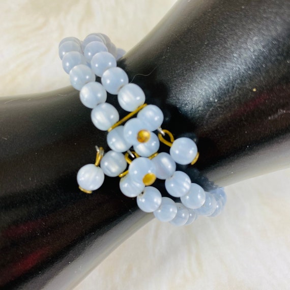 RARE Periwinkle vintage spring stretch Moonglow gradu… - Gem