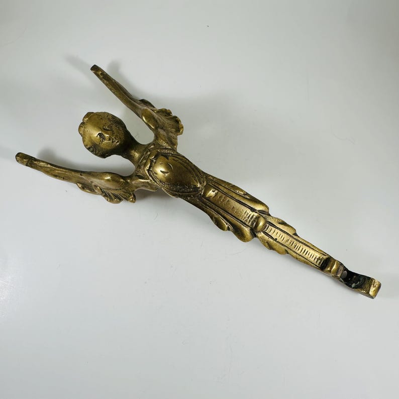 Vintage Cast Brass Winged Lady Victorian Door Handle - Etsy