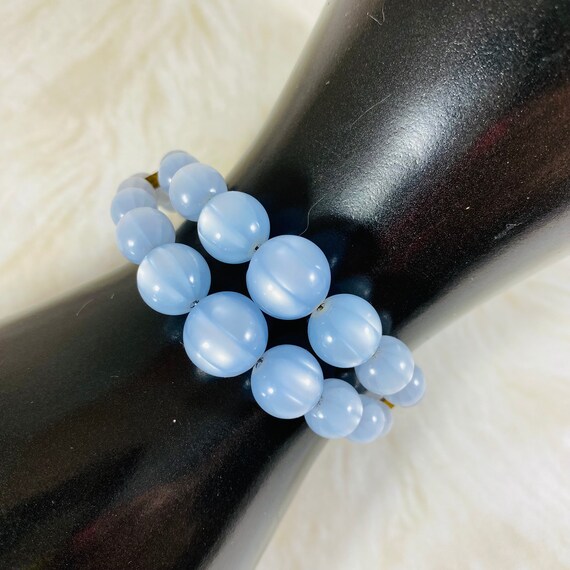 RARE Periwinkle vintage spring stretch Moonglow gradu… - Gem