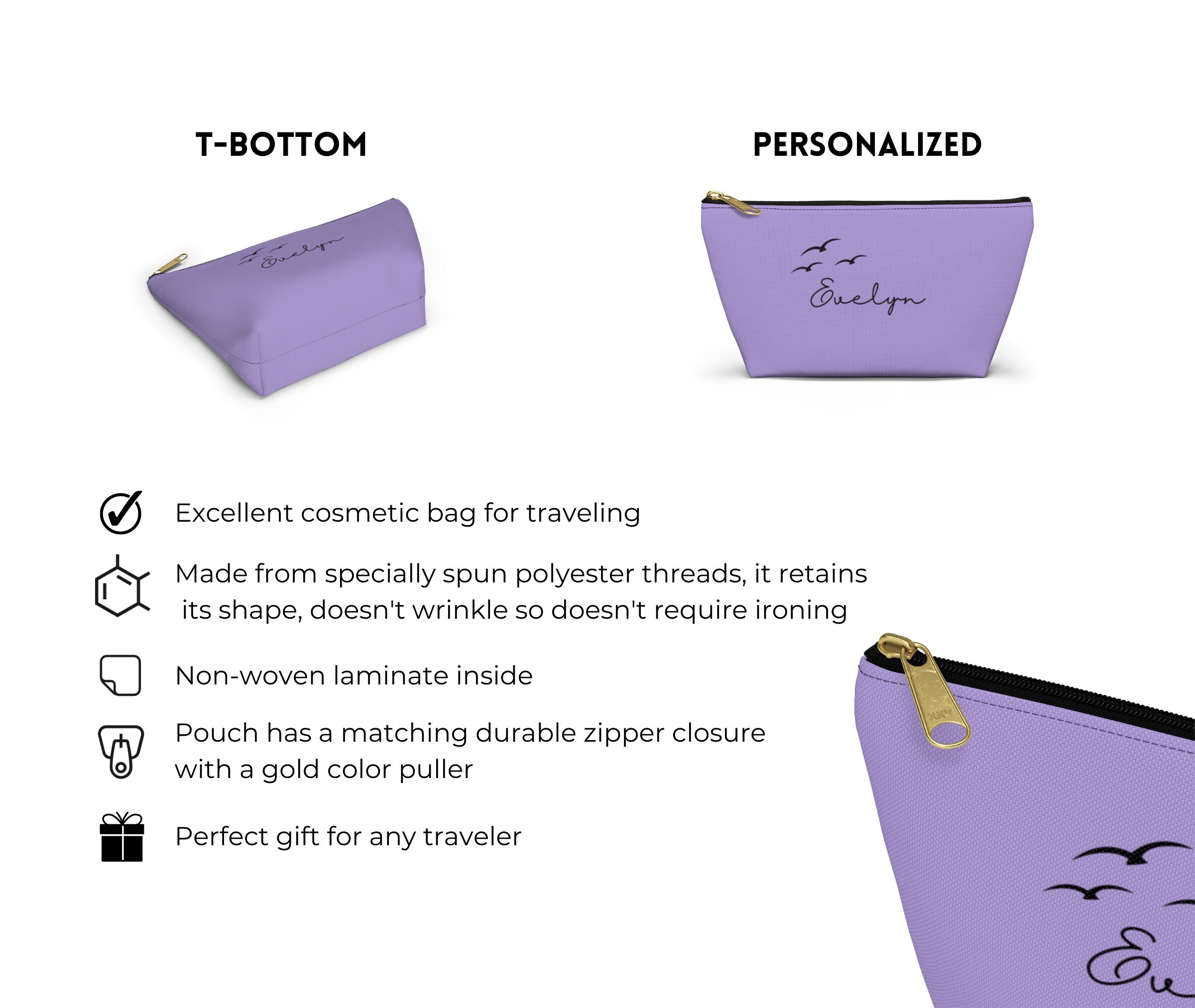 Airplane Gifts Flight Essentials Travel Gift Travel Accessories Zipper ...