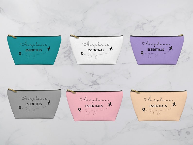 Airplane Gifts Flight Essentials Travel Gift Travel Accessories Zipper ...
