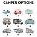 Personalized Camper Journal, RV Notebook, Travel Gift, Camping Journal ...