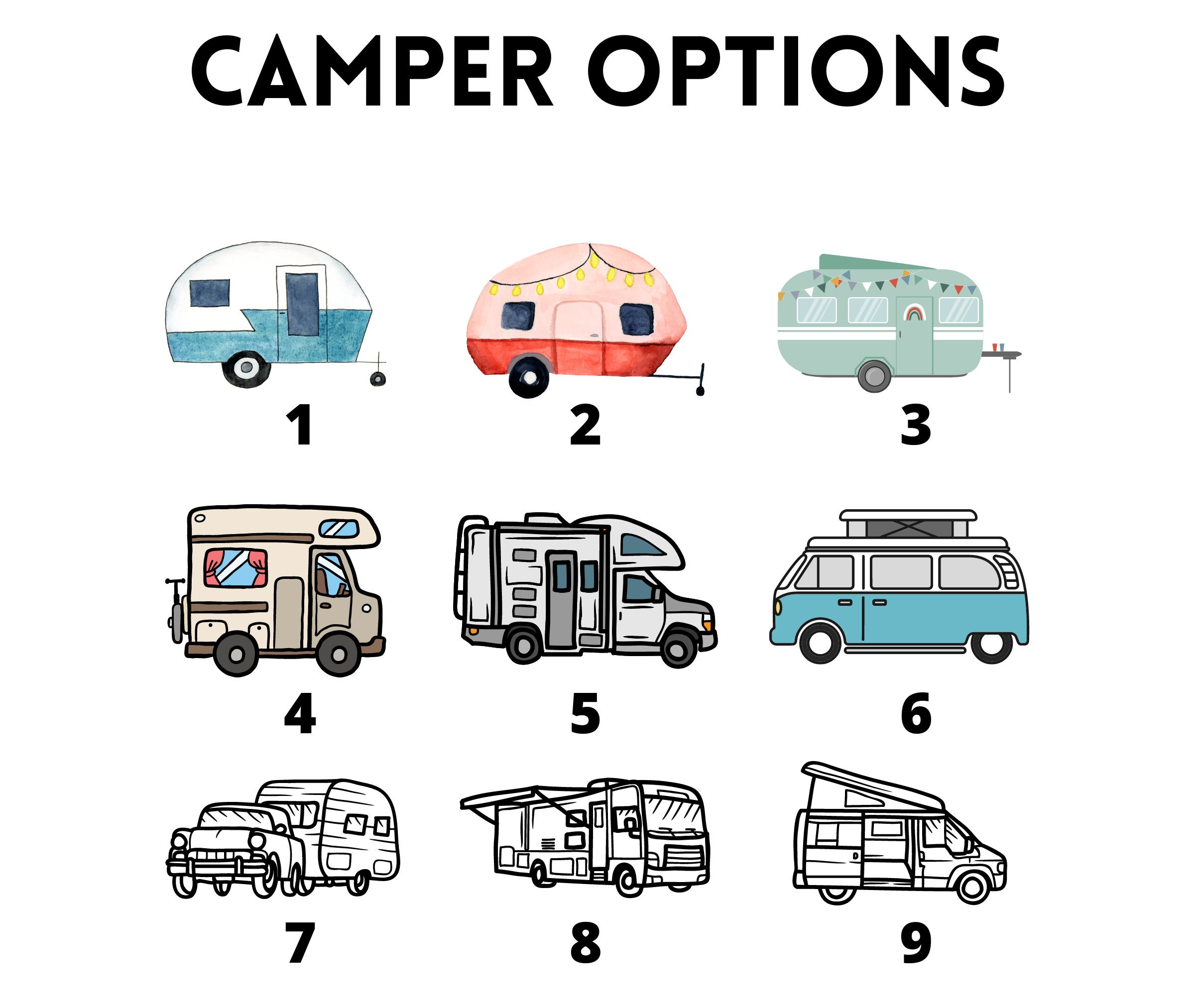 Personalized Camper Journal, RV Notebook, Travel Gift, Camping Journal ...