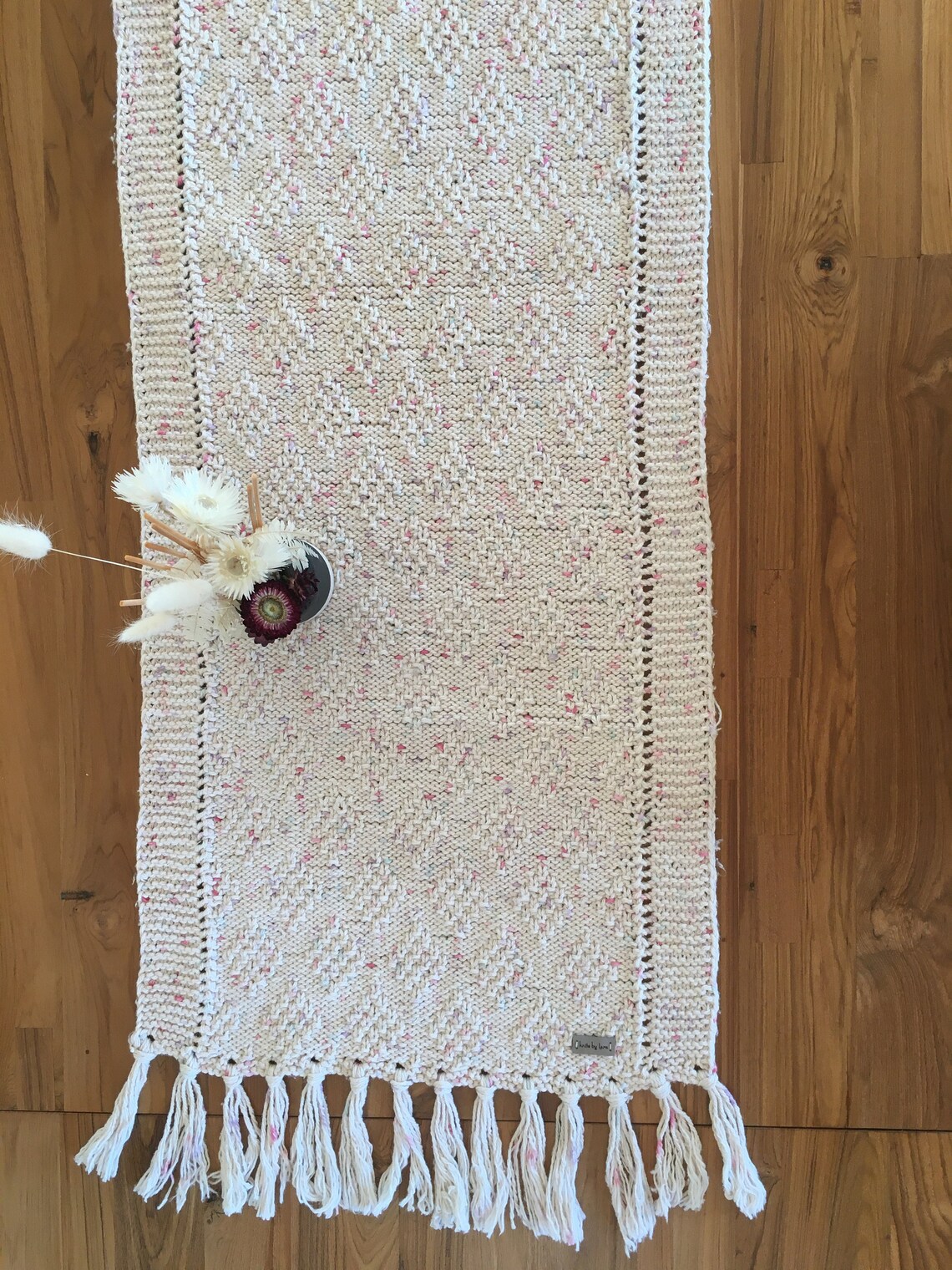 Farmhouse Table Runner Cottage Table Runner, Cute Cotton Table Runner ...