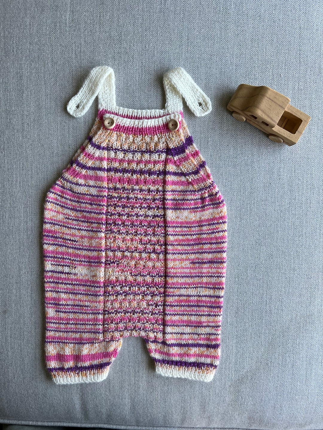 Knitted Baby Wool Romper , Wool Comfortable Romper, Button Romper, Cute ...