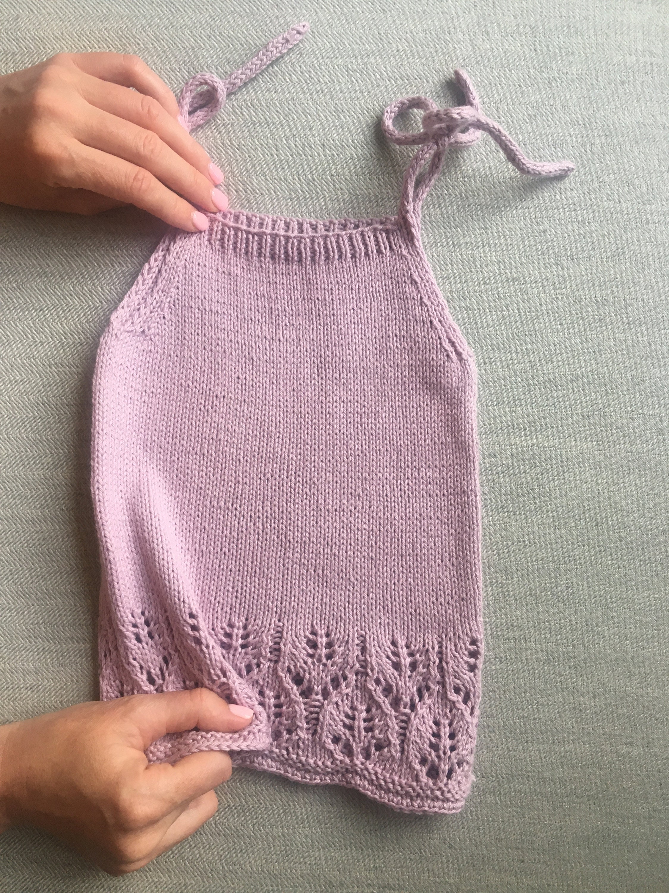 Baby Cotton Knitted Top Soft Knitted Tank Top Baby Knitwear - Etsy