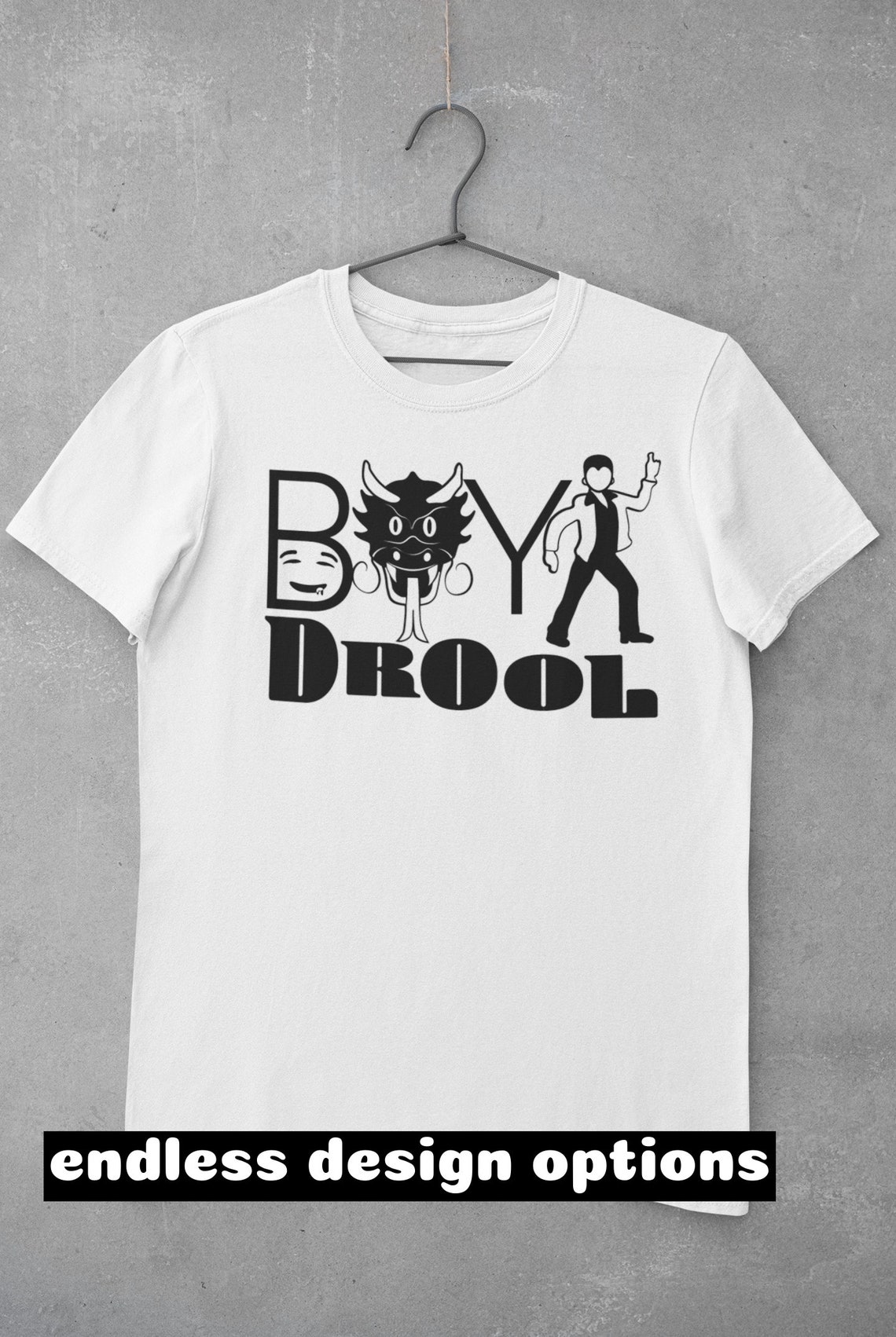 Boys Drool Transparent Background PNG SVG File Bundle - Etsy