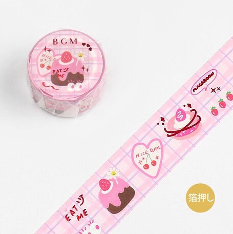 Y2K Dessert Pattern by BGM // Japanese Stationery Papercraft Craft ...