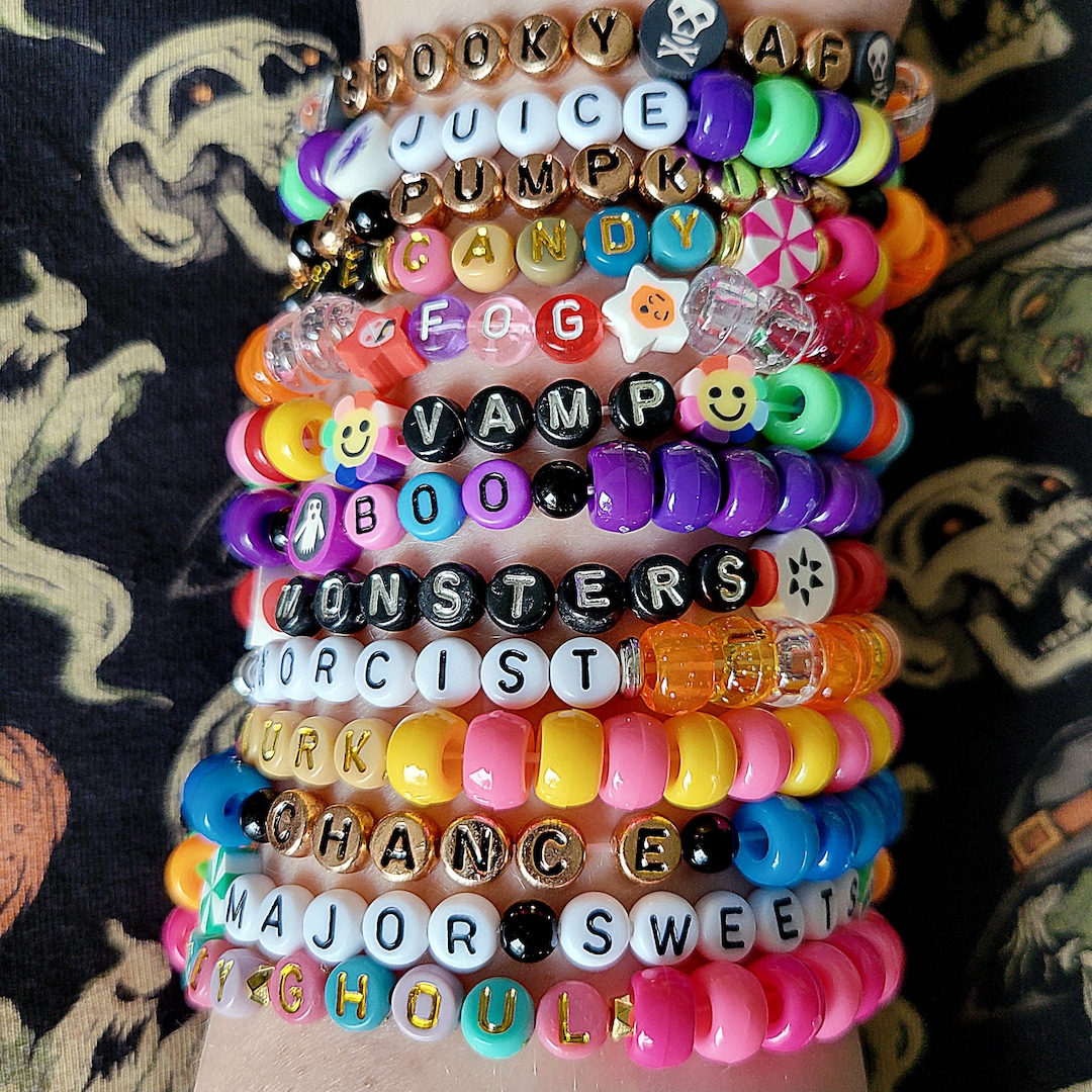 HHN Halloween Horror Nights Friendship Bracelets for Trading - Set of 5 ...