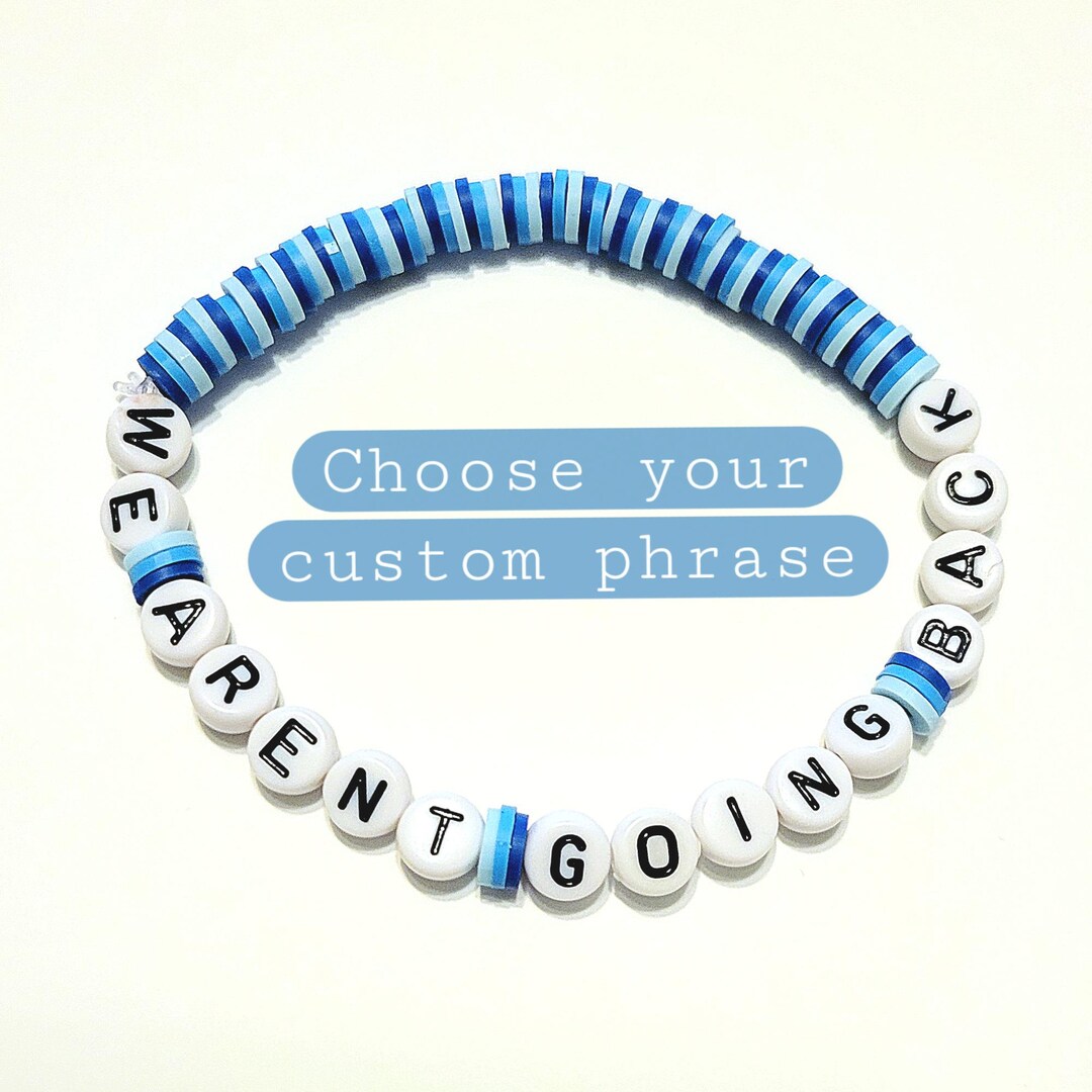 Blue Bead Friendship Bracelets to Support Women Democrats and Kamala ...