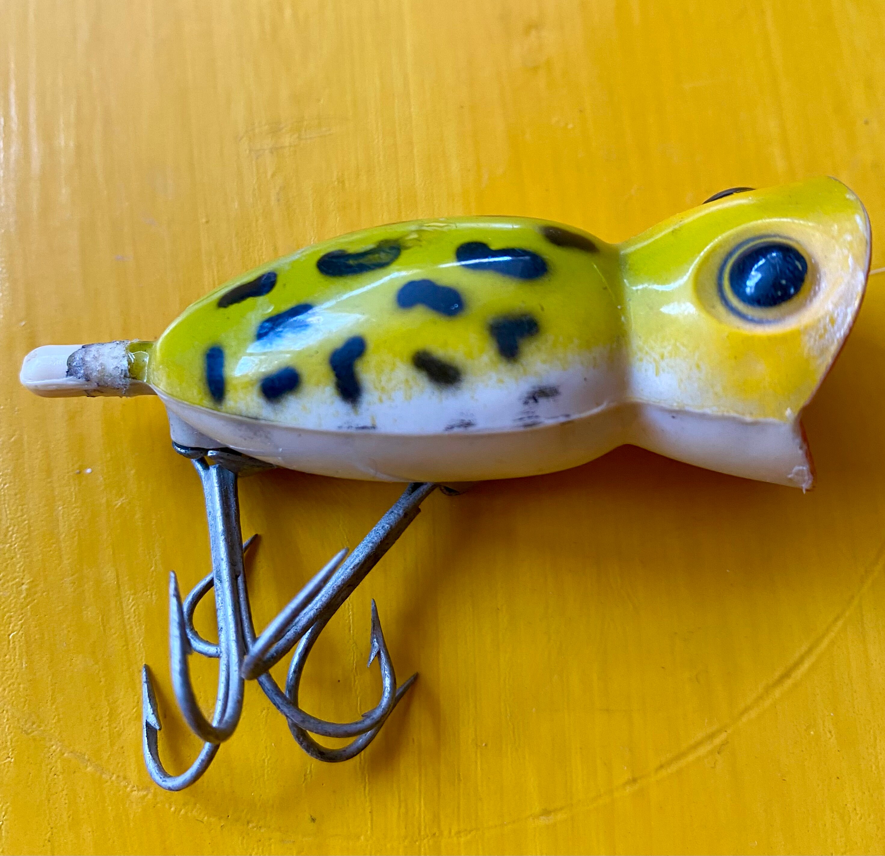 Vintage Hula Popper Fishing Lure - Etsy