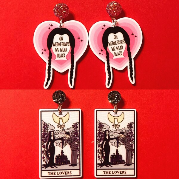 Addams Family Tarot Card - Etsy