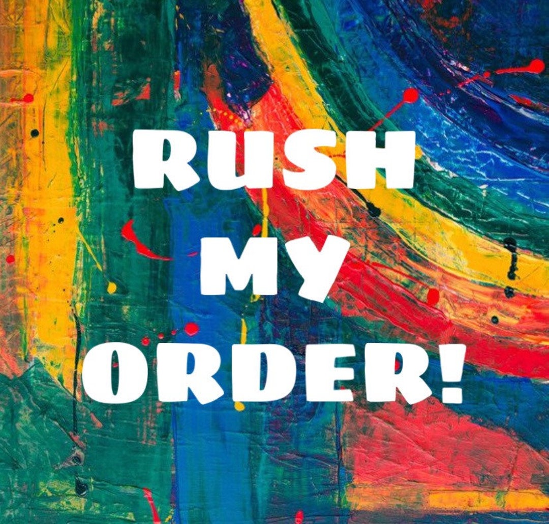 Rush My Order Expedited Packaging and Shipping Process Front of the ...