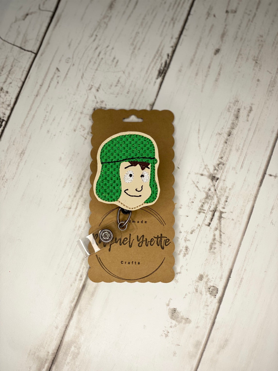 Mexican Inspired Chavó/ Chavito - Felt Badge Clips | Adorable Character ...