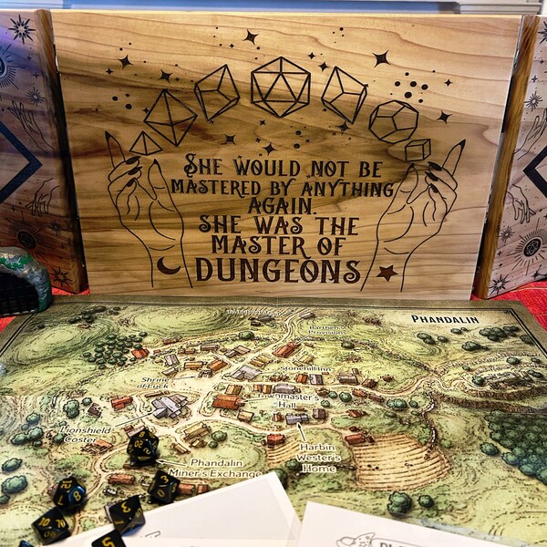 Custom Dm Screen - Etsy