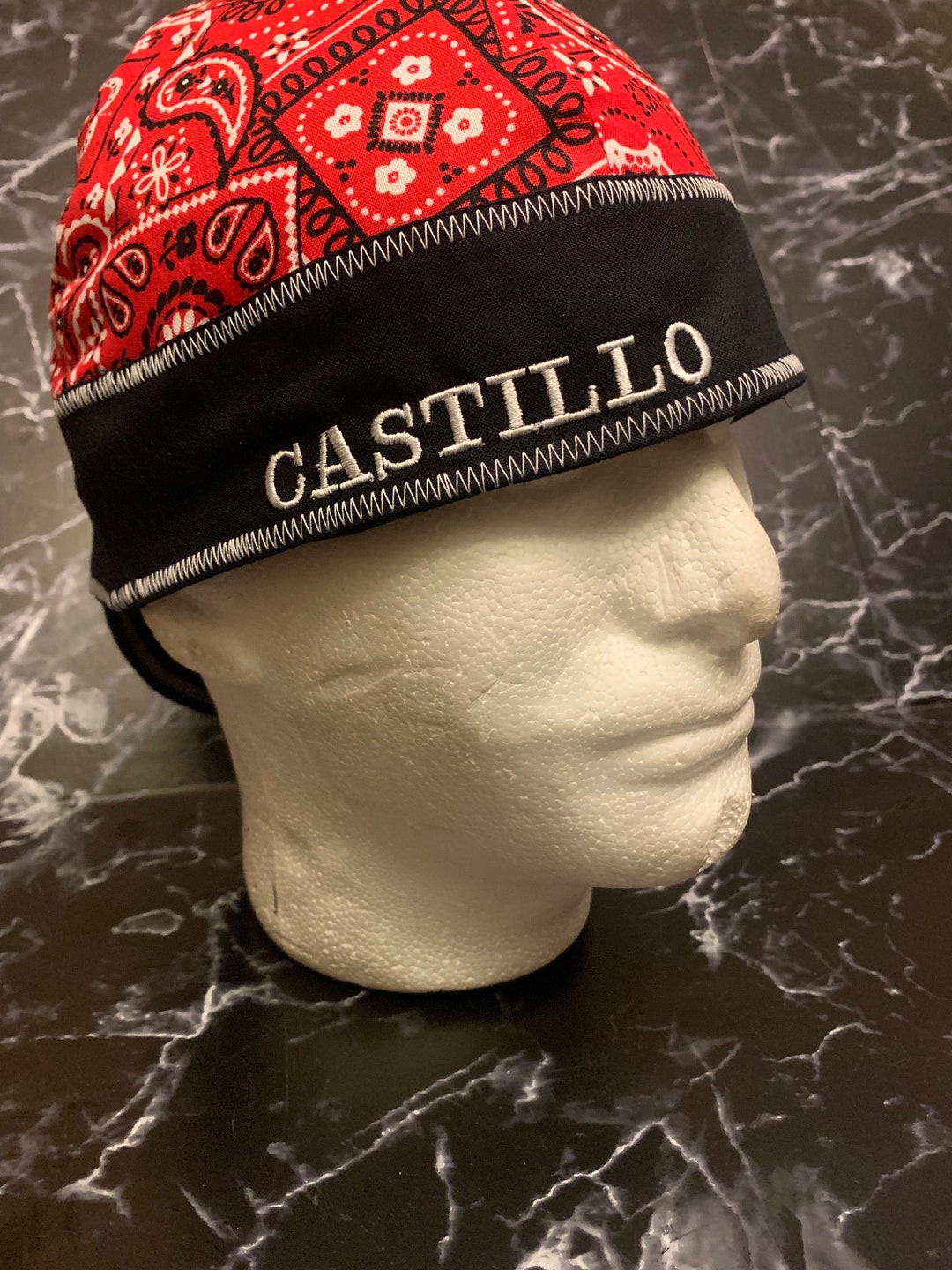 Reversible Welder's Cap/boilermakers/pipe Fitters/pipeliners Red, Black ...