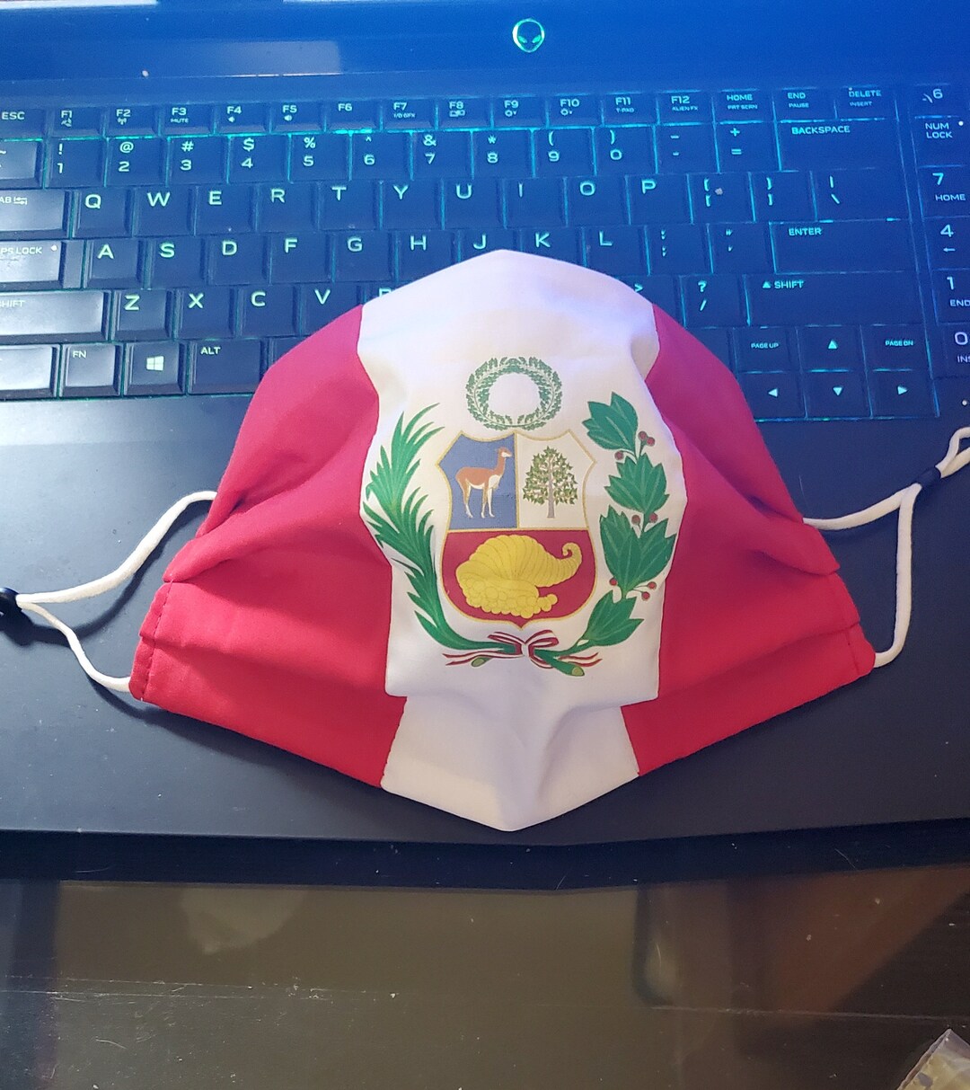 Peruvian Flag Mask Made in USA - Etsy