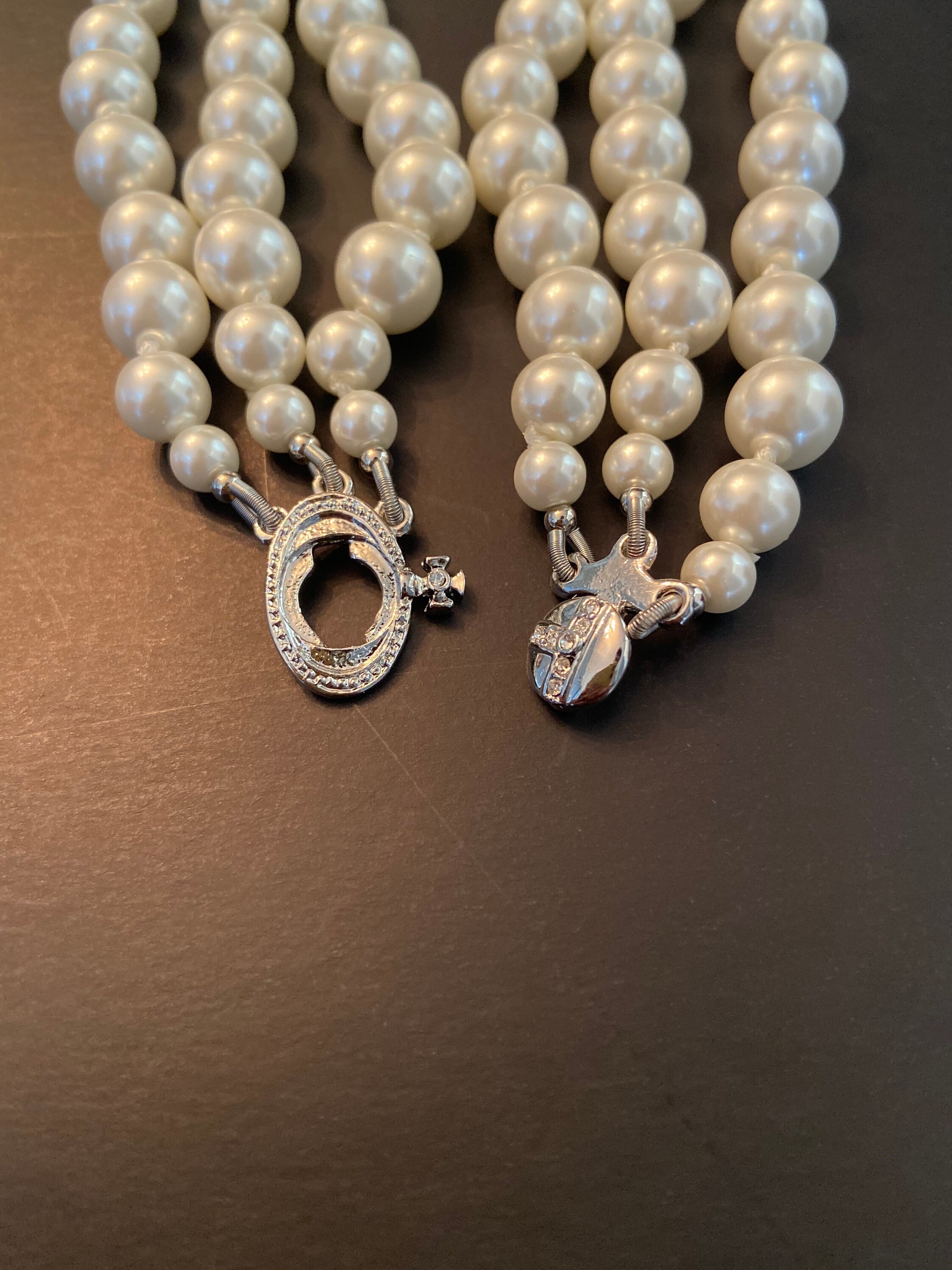 Vivienne westwood pearl choker etsy store