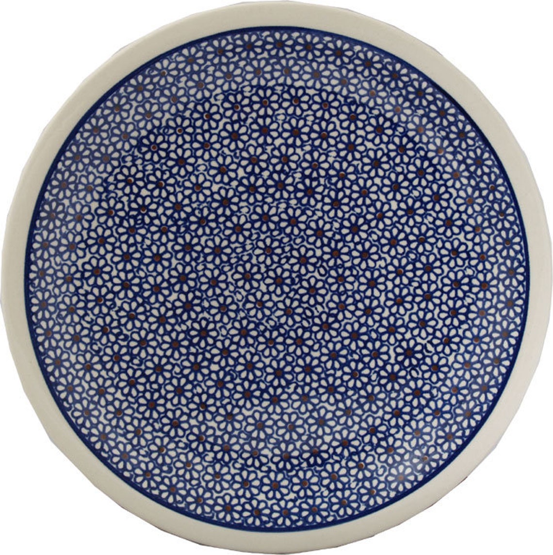 Dinner Plate Polish Pottery From Zaklady Boleslawiec - Etsy