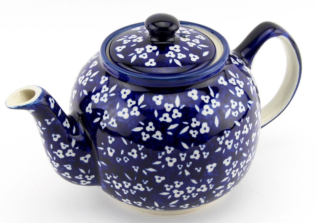 Polish Pottery Teapot by Zaklady Boleslawiec Capacity: 1 Qt. - Etsy