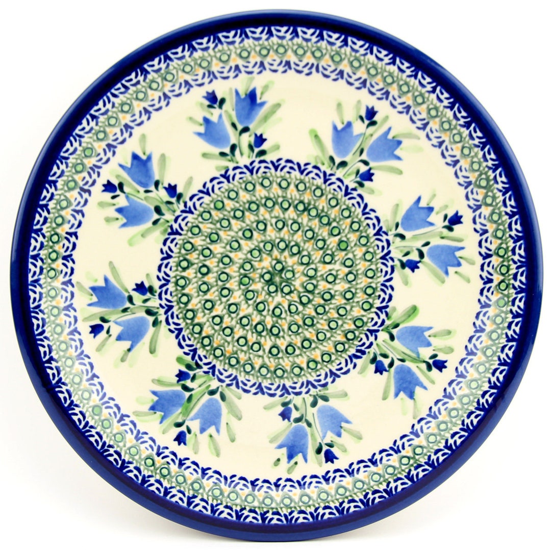 Polish Pottery Dinner Plate From Zaklady Boleslawiec in Unikat ...
