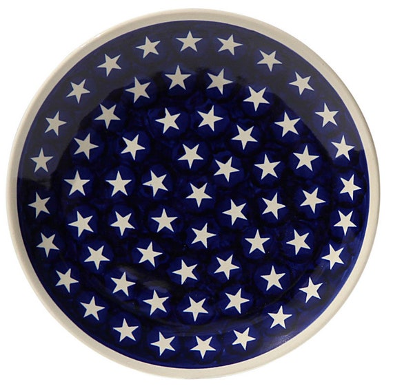 7.5 Plate Polish Pottery Plate From Zaklady Boleslawiec - Etsy