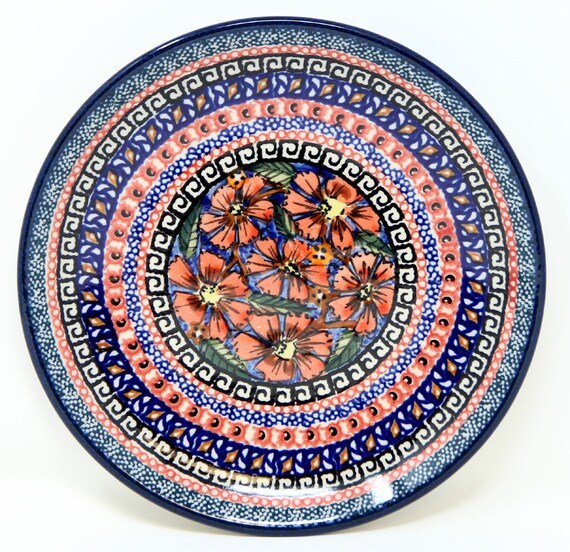 7.5 Plate Polish Pottery from Zaklady Boleslawiec Dining & Serving Home ...