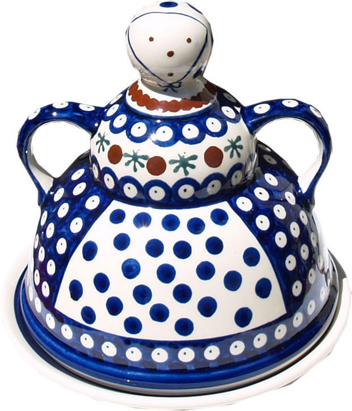 Cheese Lady Polish Pottery From Zaklady Ceramiczne - Etsy