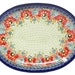 Large Serving Platter Polish Pottery From Zaklady Boleslawiec - Etsy