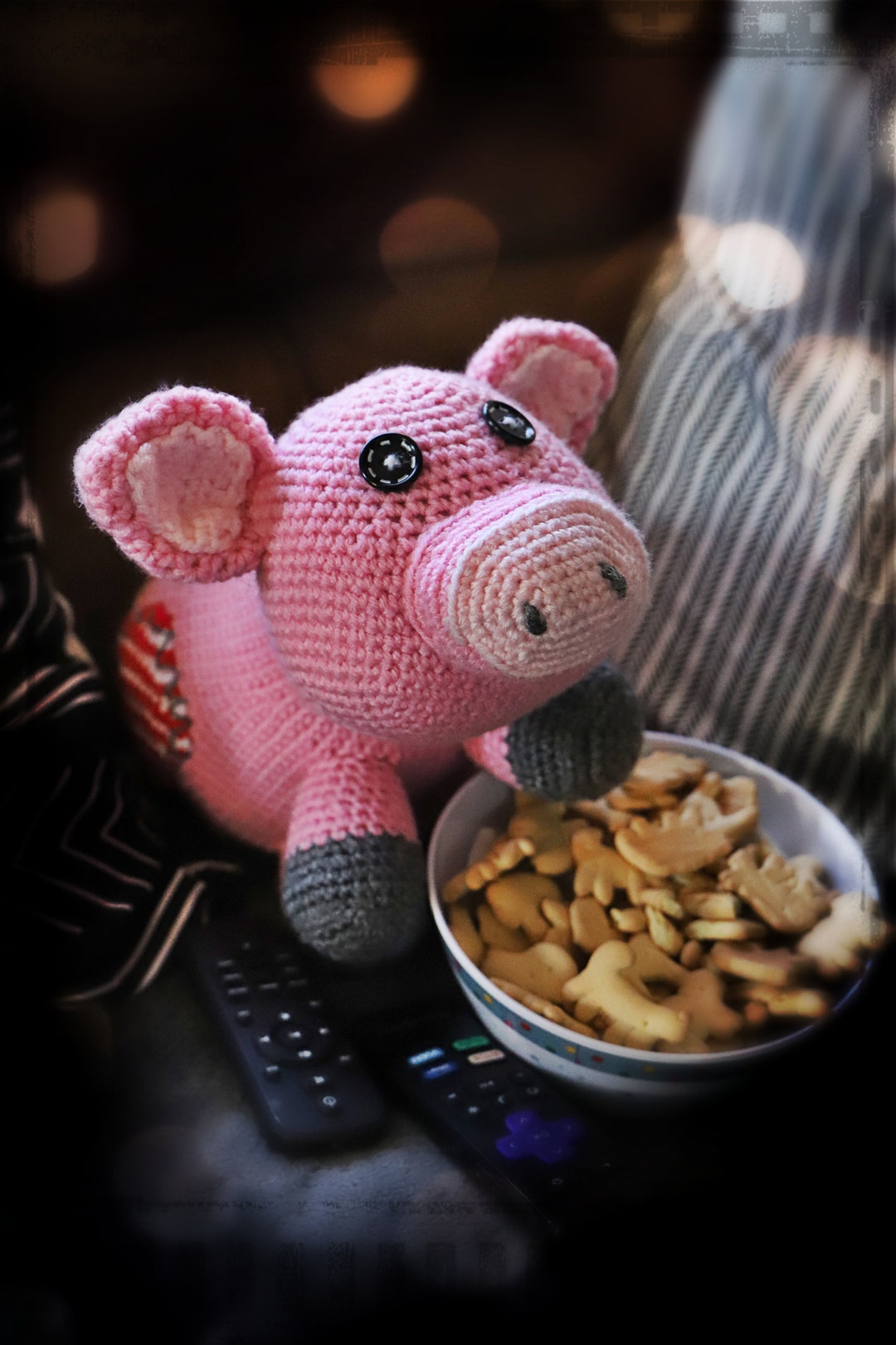 Movie Pig, Memory Pig, Crochet Pigs, Pig Amigurumi, Cute Pink Pigs ...