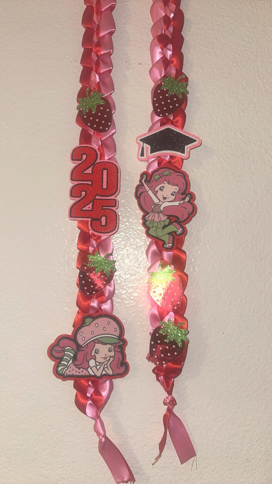Strawberry Shortcake Kids Graduation Lei - Etsy