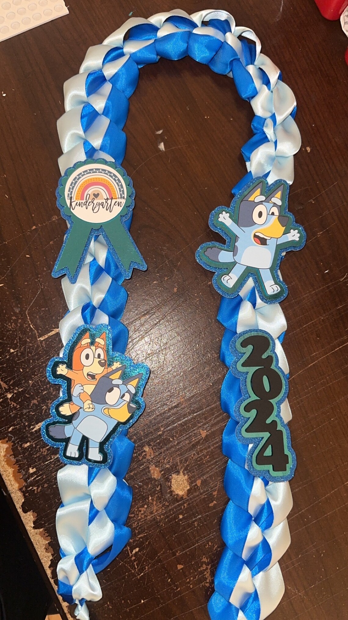 Bluey Kids Graduation Lei - Etsy