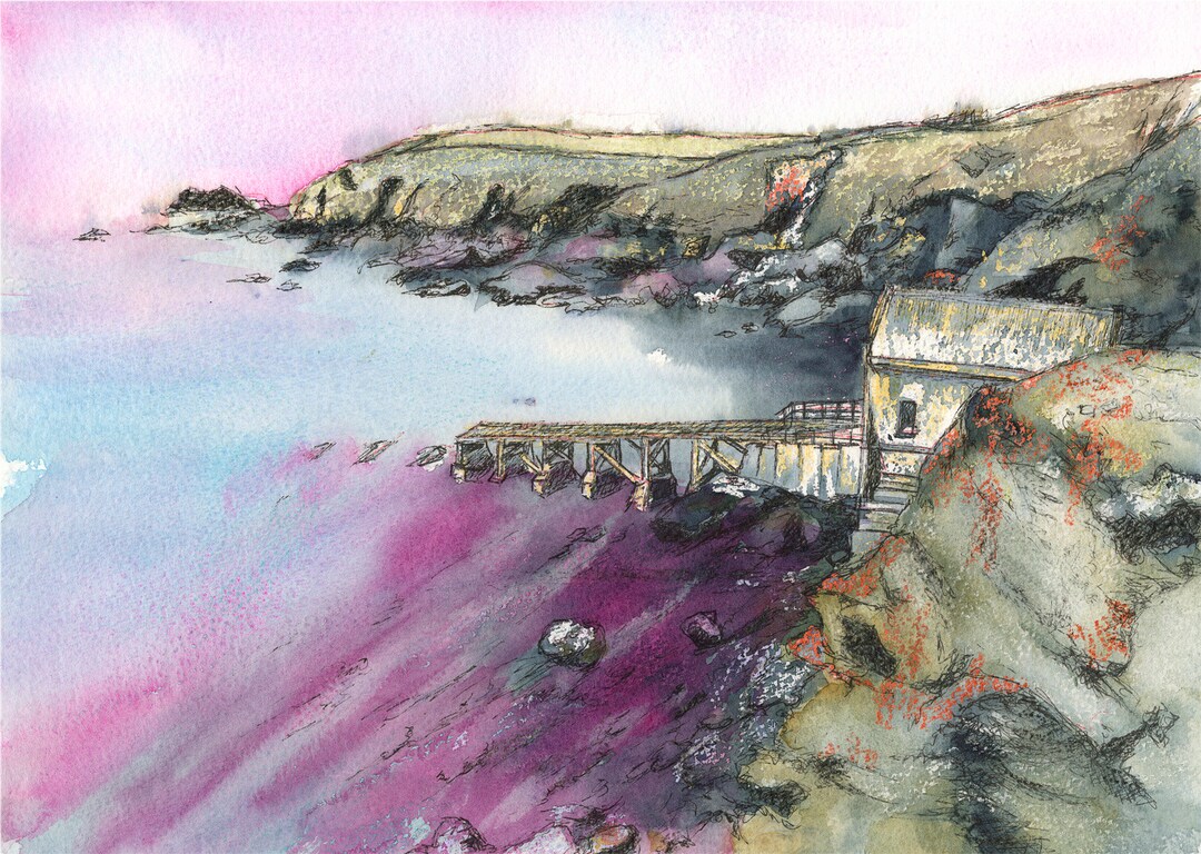 Greetings Card Lizard Rocks - Etsy