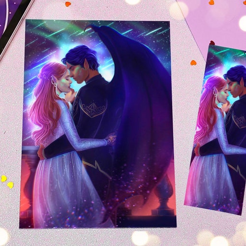 Starfall A Court of Mist and Fury Feyre & Rhysand | Etsy