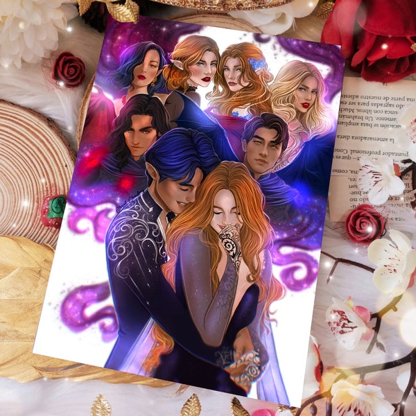 Acotar Art Print Inner Circle - Etsy UK