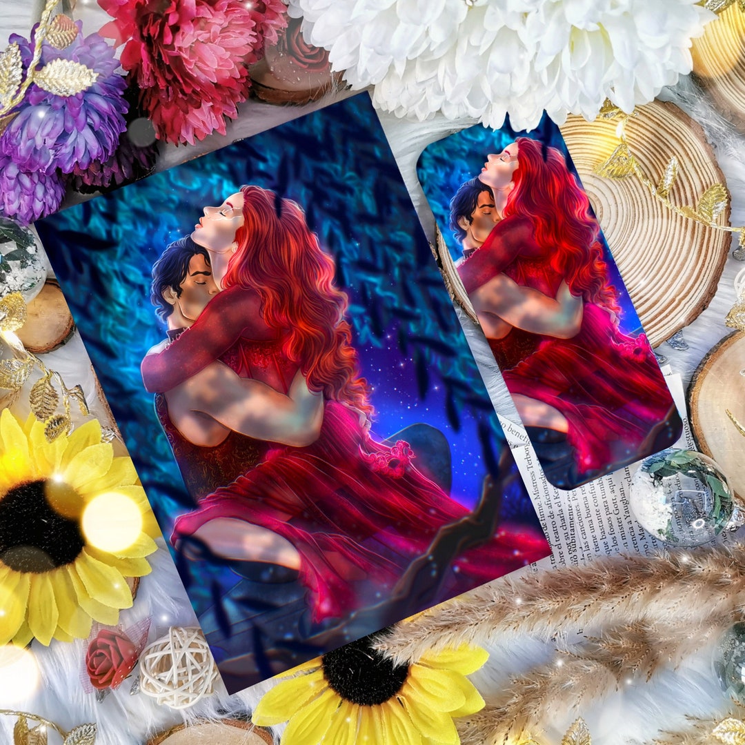 Print Poppy and Hawke - Under the Willow - From Blood and Ash - Etsy