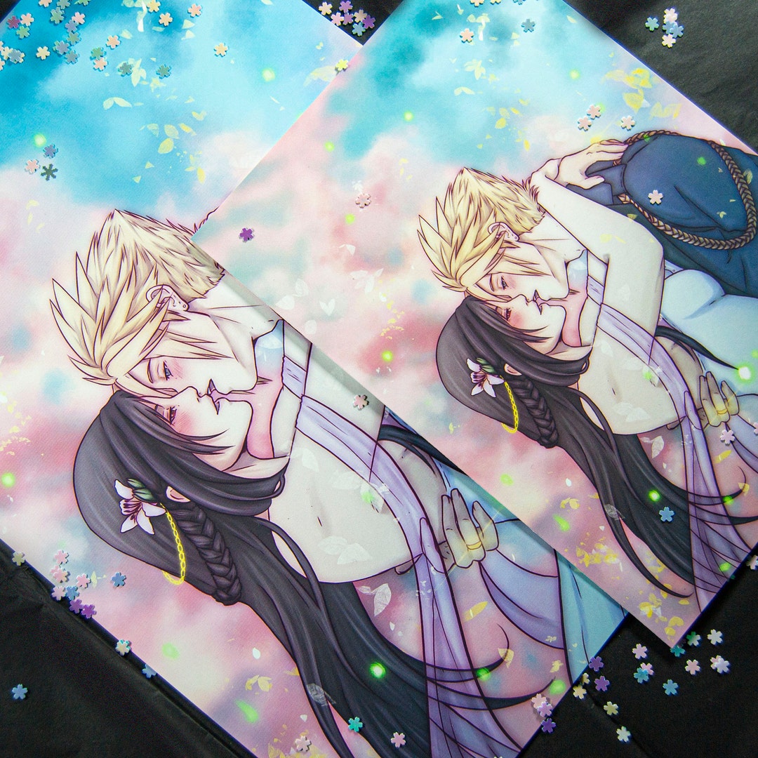 Cloti Wedding Print final Fantasy VII - Etsy