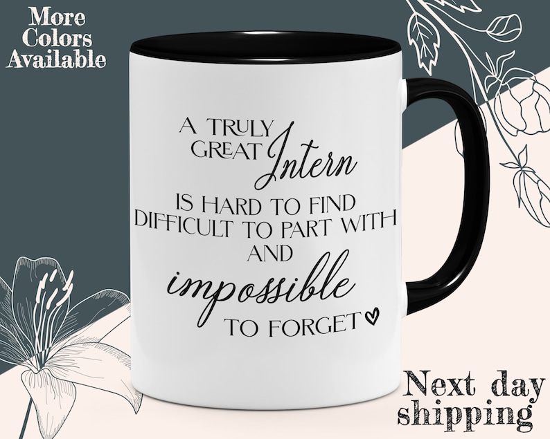 Intern Gift Gift for Intern Mug A Truly Amazing Intern - Etsy