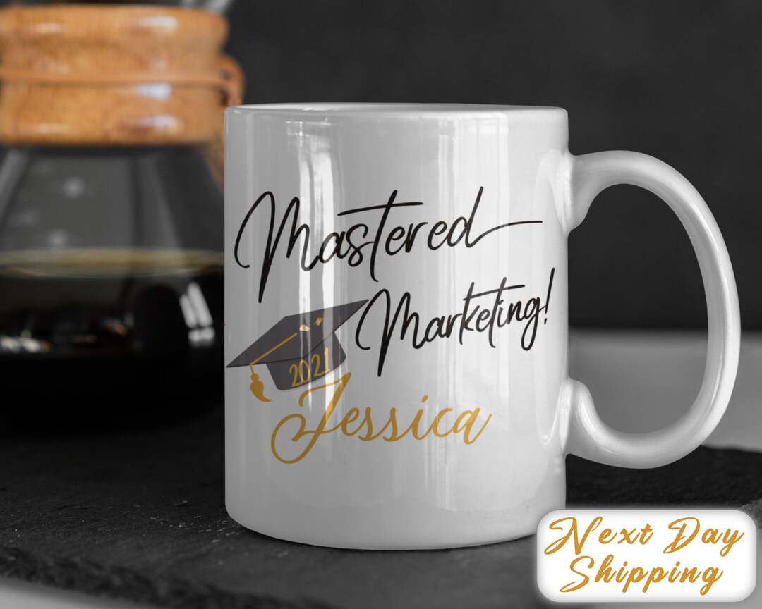 Marketing Degree Graduation Mug | Custom Christmas Graduation Mug ...